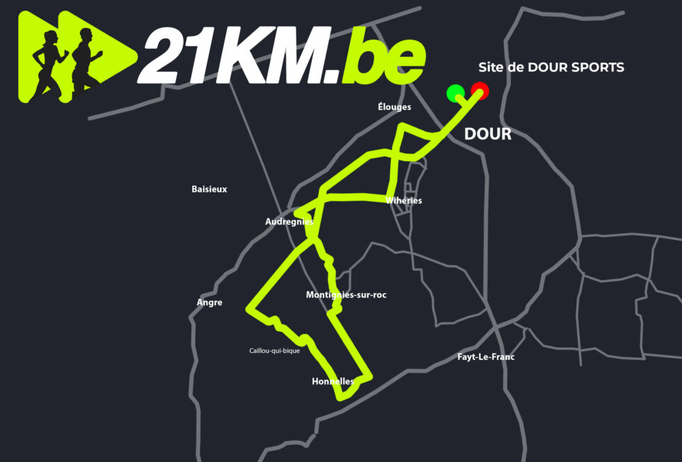 21KM.be | Semi-Marathon de Dour | 05 Avril 2025